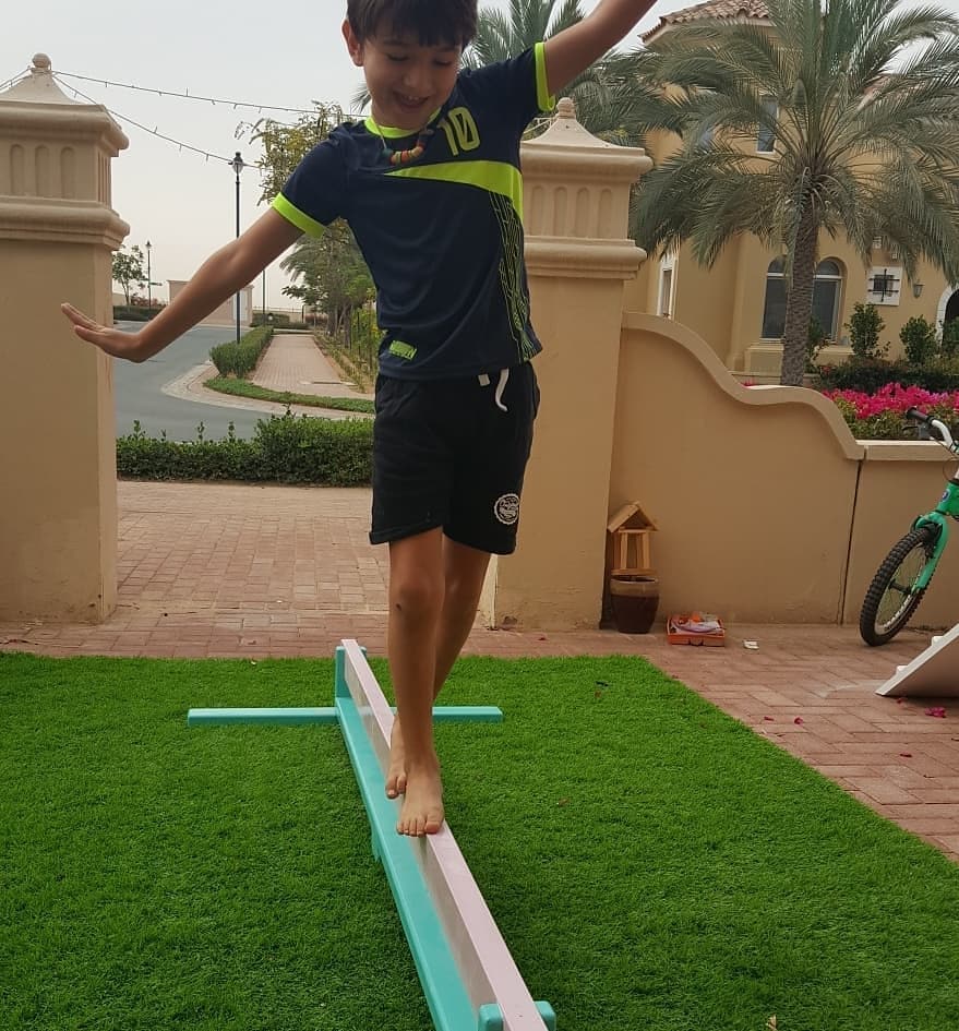 Balance Beam "Sunshine" – Mud Kitchens Carpentry