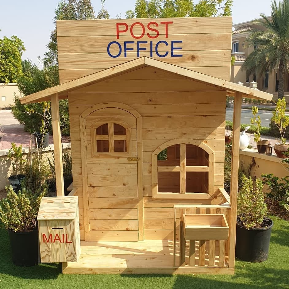 Post Office Cubby House – Mud Kitchens Carpentry